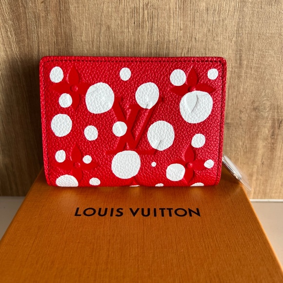 Louis Vuitton Bags Louis Vuitton Japan Exclusive Lv X Yk Red Kusama Wallet Poshmark